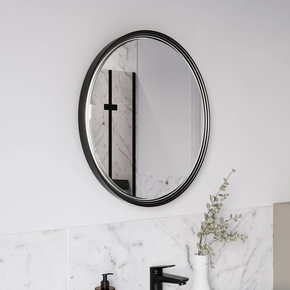 LED koupelnové zrcadlo BELDIVO kulaté - 60 cm