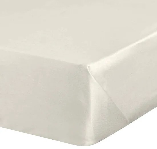 SATÉNOVÉ PROSTĚRADLO DINA 220X210 CM KRÉMOVÁ