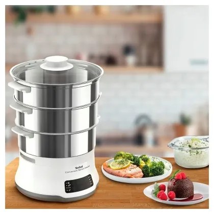 Tefal - Parní hrnec CONVENIENT SERIES DELUXE 9l 900W/230V nerez
