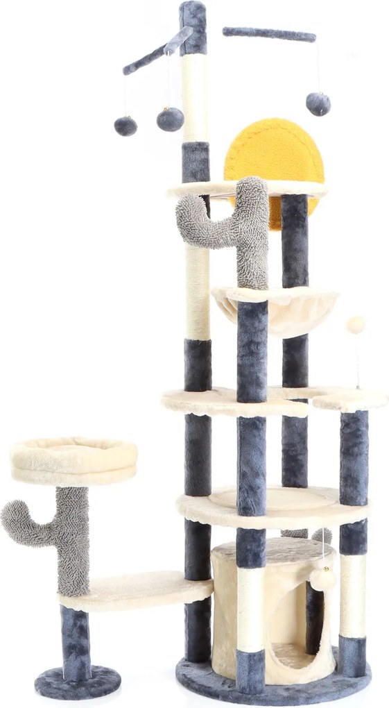 Škrabadlo pro kočky fudajo – 172 cm (64093)