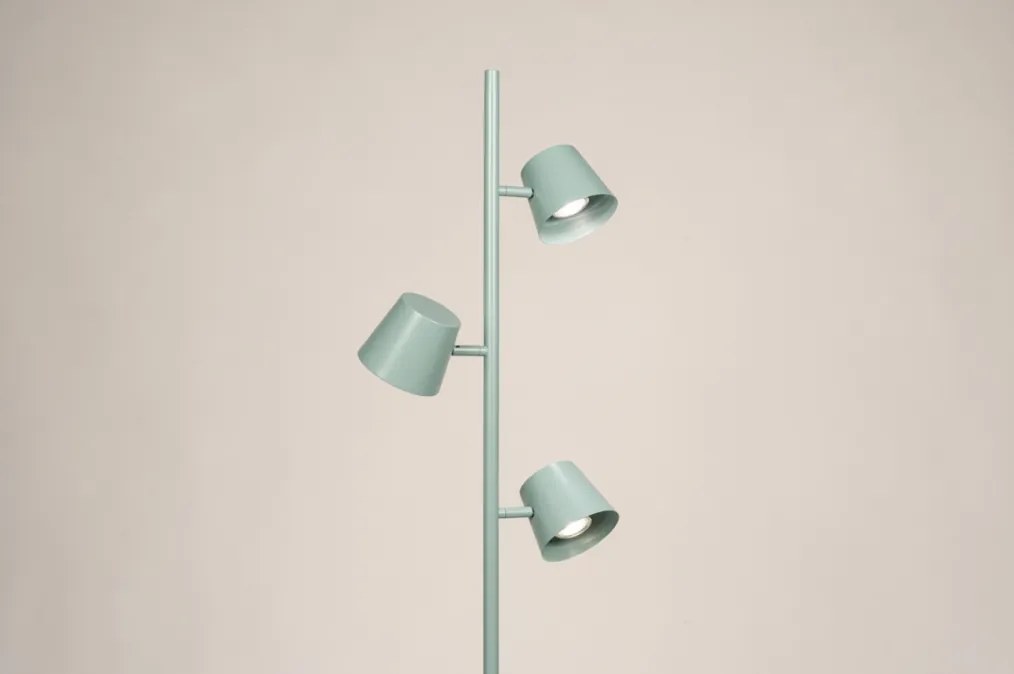 Stojací lampa Snap Fosca Old Green Trio