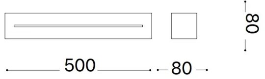 Ideal Lux - Nástěnné svítidlo 3xE14/40W/230V matný chrom