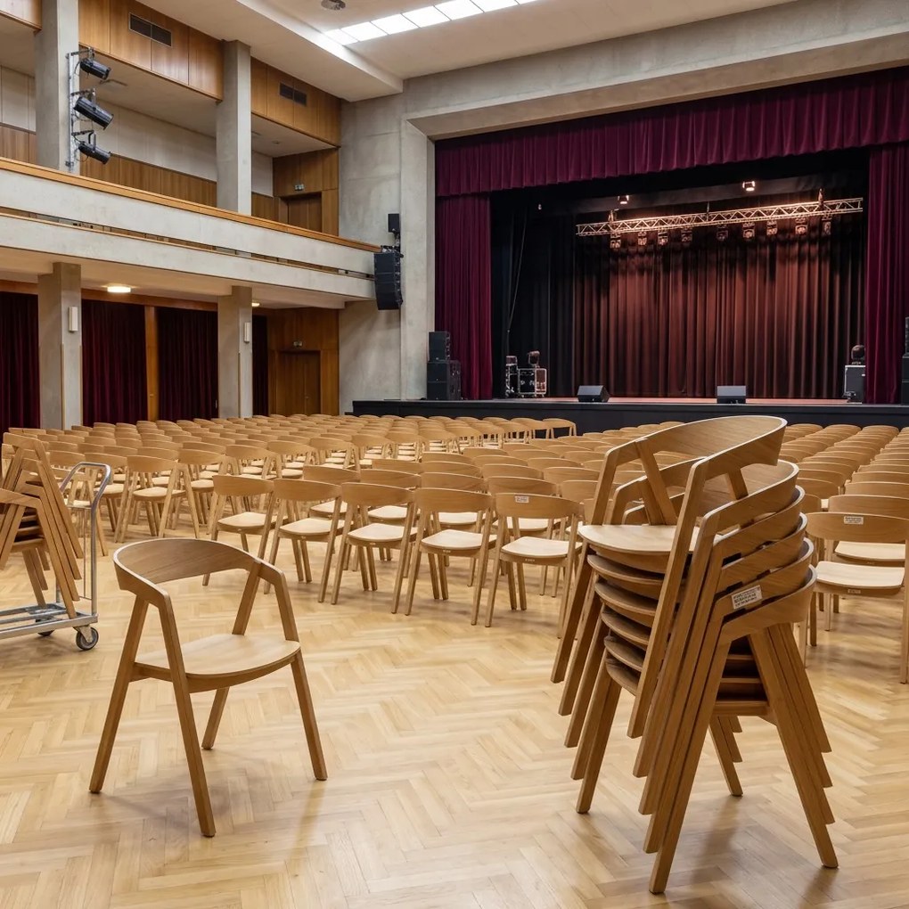 Stima Křesílko GURU dubové s masivním sedákem dub patina