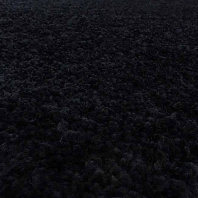 Koberec shaggy Sydney černý