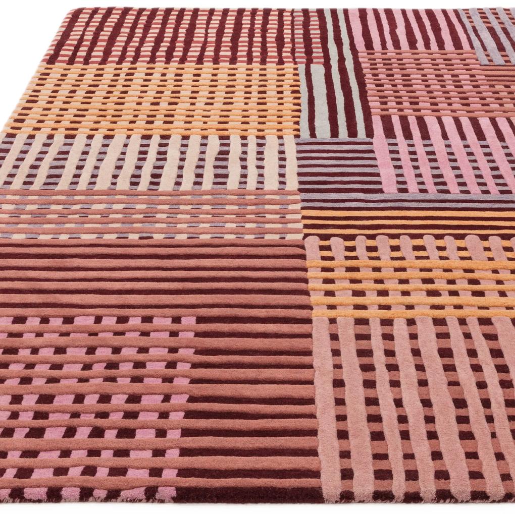 Tribeca Design Kusový koberec Kampa Red Multi Rozměry: 120x170 cm