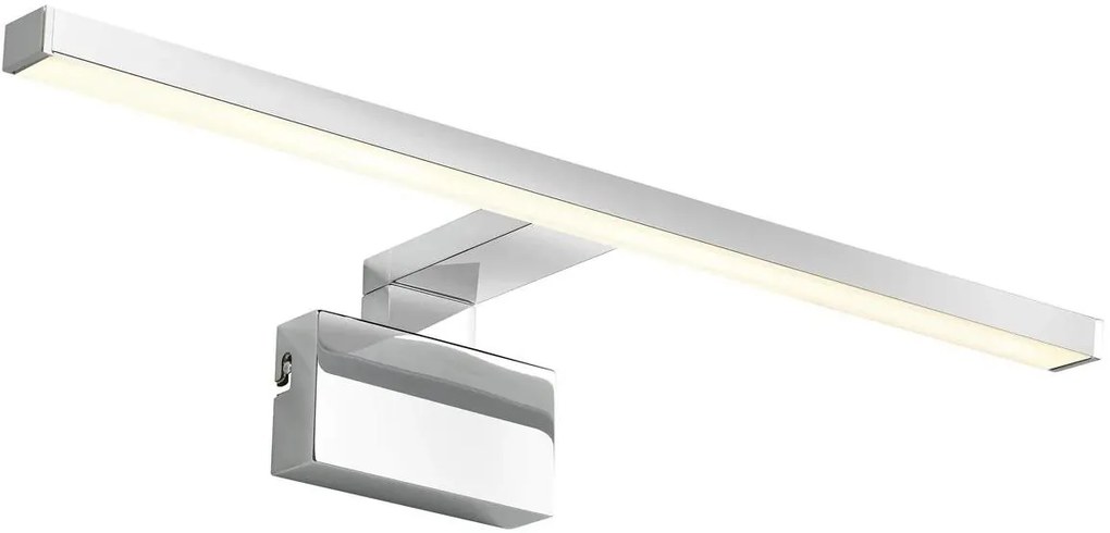 Nordlux marlee led světlo nad zrcadlo ip44 3000 k/4000 k, 800 lm, 3000 k, chrom