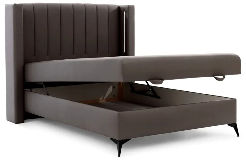 Expedo Čalouněná postel boxspring FABIA, 140x200, soft 72