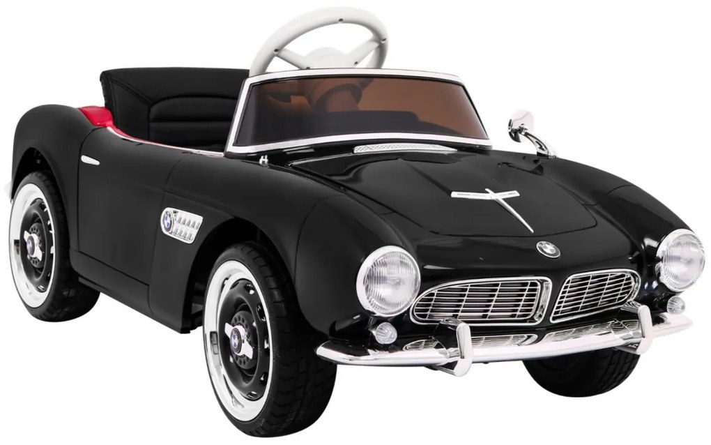 HračkyZaDobréKačky Elektrické autíčko BMW 507 Retro černé