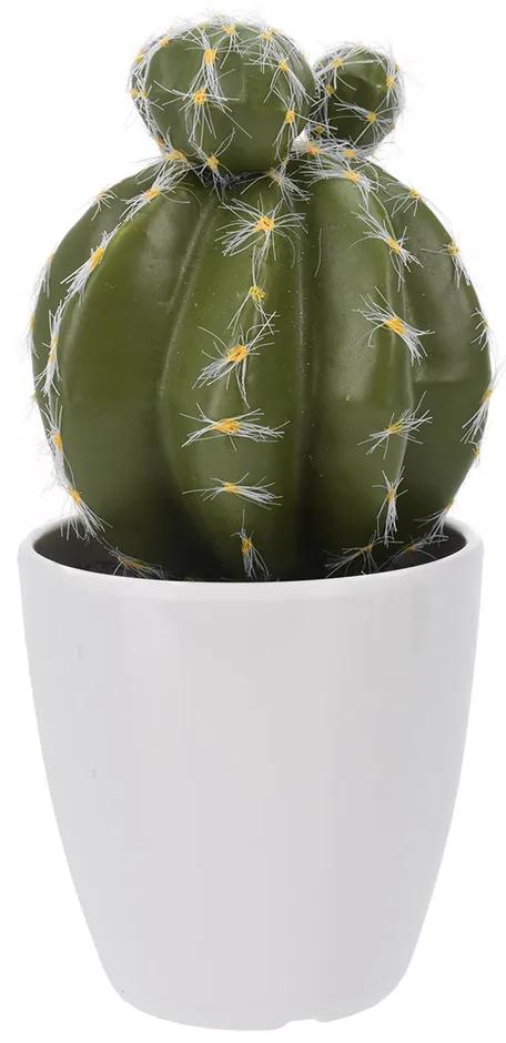 Koopman Umělý kaktus v květináči Tarimbaro, 15 cm