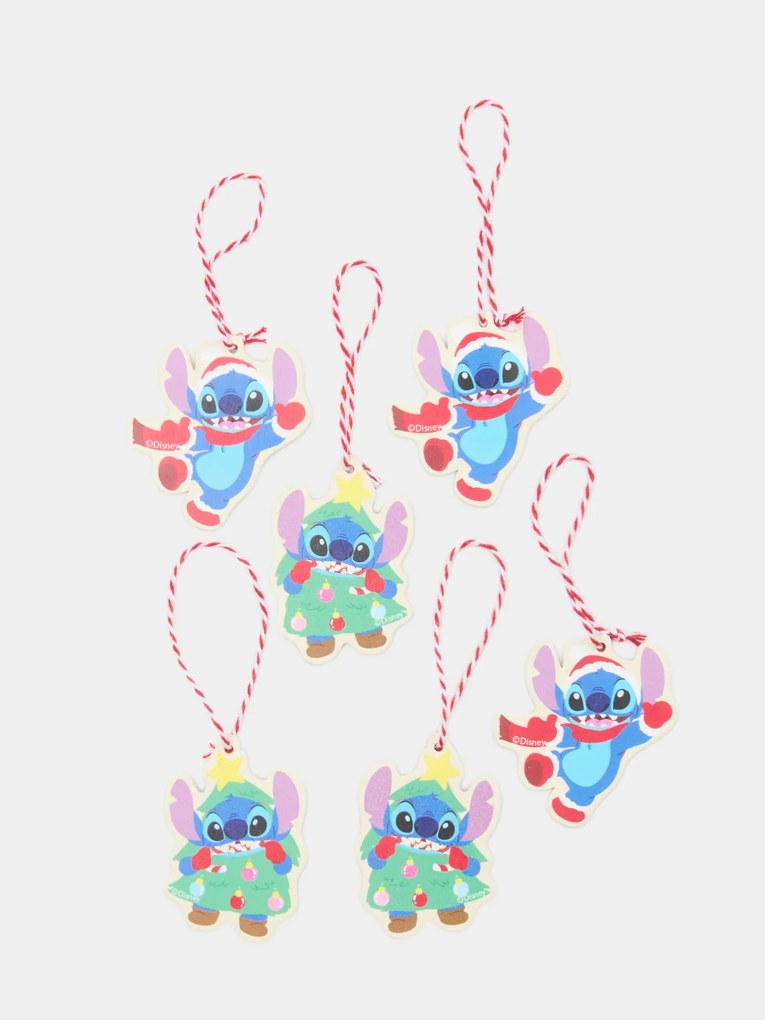Sinsay - Vánoční dekorace 6 pack Stitch - vícebarevná