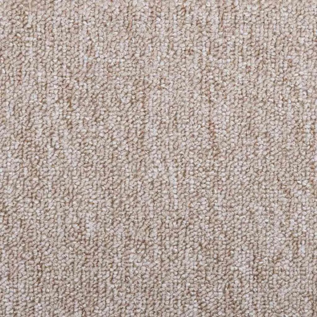 Schodové rohože 20 ks 65 x 24 x 4 cm světle hnědé, půlkulaté, velké 3365791