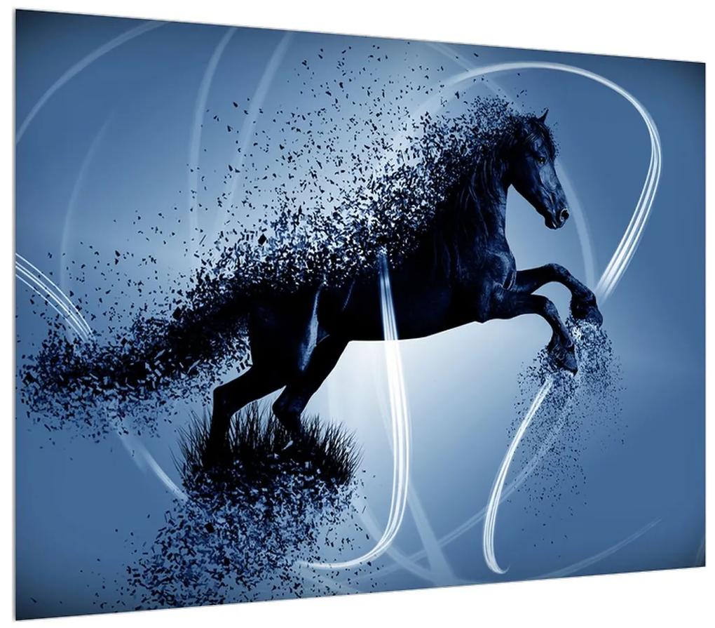 Moderní obraz koně (70x50 cm)