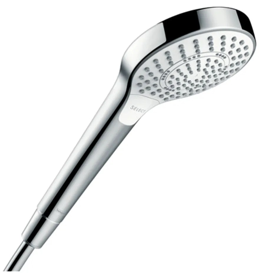 Hansgrohe Croma Select S, ruční sprcha 110 Multi EcoSmart, bílá/chromová, HAN-26801400
