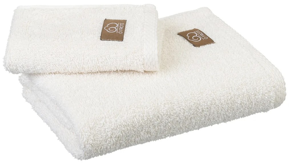 Ručník z organické bavlny Organic 500 gsm Natural (béžová)