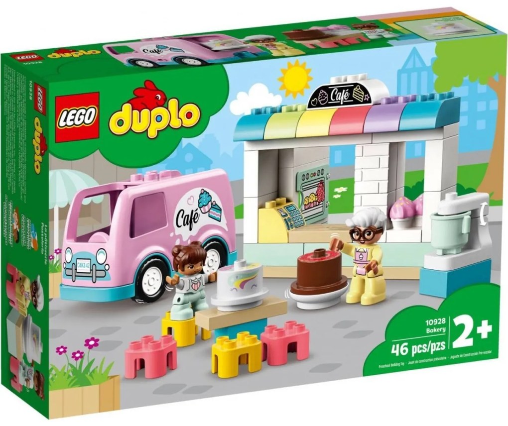 Lego stavebnice lego duplo town 10928 pekárna