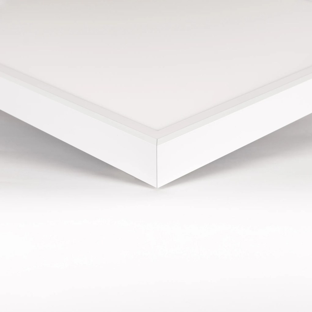 LED Solution Bílý přisazený LED panel s rámečkem 600 x 600mm 40W Premium Barva světla: Studená bílá 189016_191024