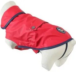 Zolux S.A.S. Obleček pláštěnka pro psy ST MALO červená 25cm Zolux