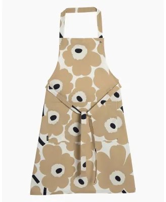 Kuchyňská zástěra Pieni Unikko béžová Marimekko