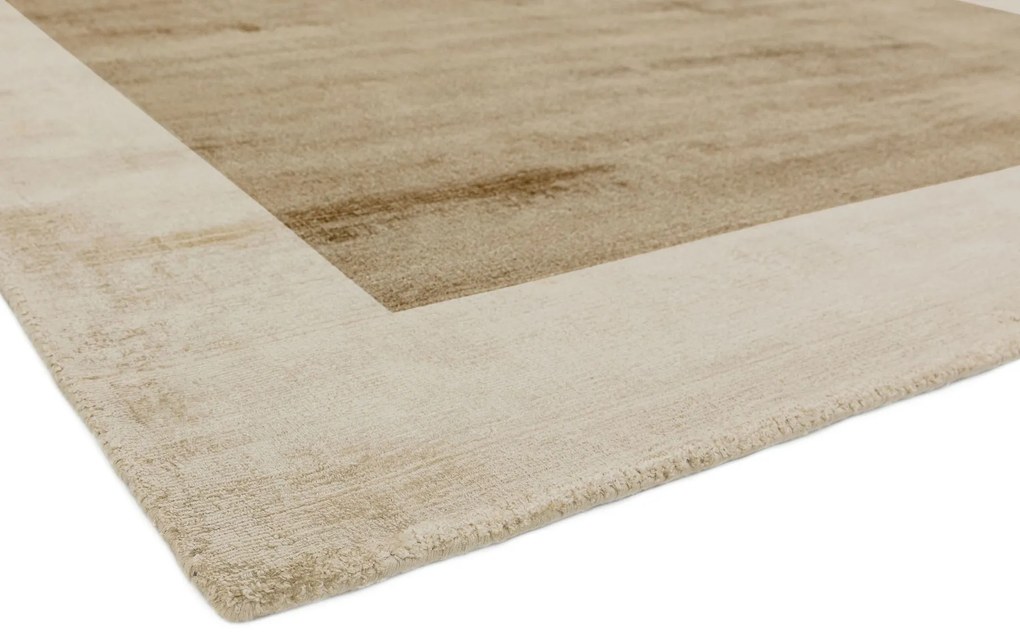 Béžový koberec Ife Border Putty Champagne Rozměry: 200x290 cm