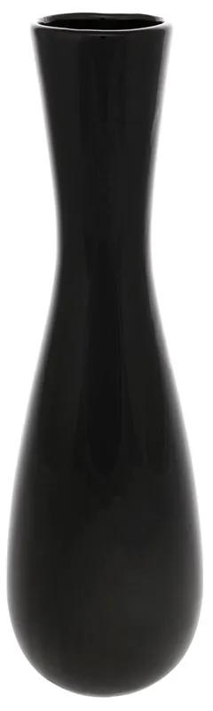 Váza keramická černá HL9019-BK