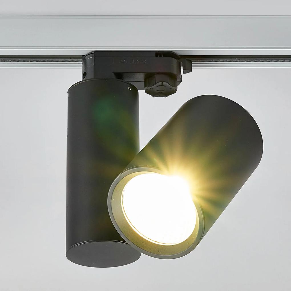 Giol LED reflektor pro kolejnicový systém v černé