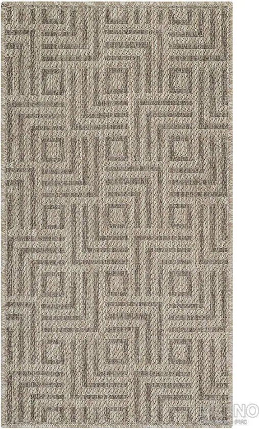 Breno Kusový koberec CASA 608 taupe, 60x110 cm, Béžová