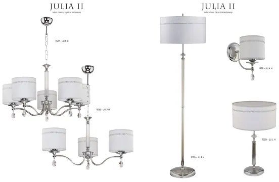 Jupiter 1529 - JU L H - Stolní lampa JULIA II E27/60W