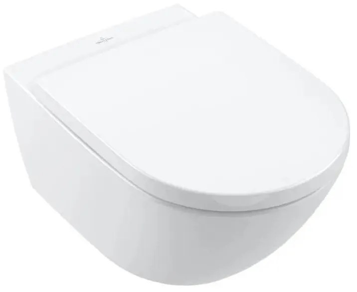 Villeroy & Boch 4670TS01 - Záv WC s prk SoftClose SUBWAY keramika/bílá