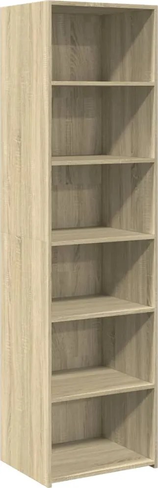 Skříň highboard dub sonoma 50 x 41 x 185 cm kompozitní dřevo 3281682