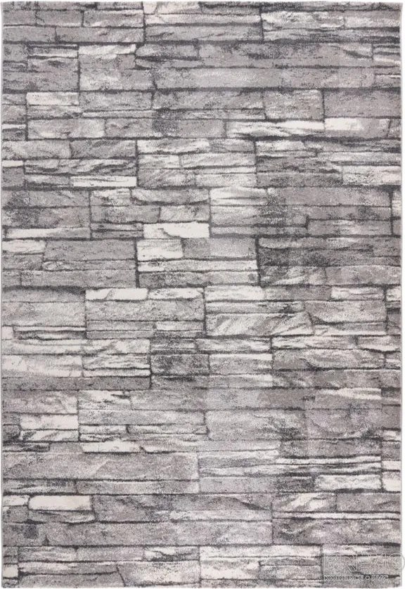 Breno Kusový koberec TRENDY 404 silver, 120x170 cm, Šedá/Vícebarevné