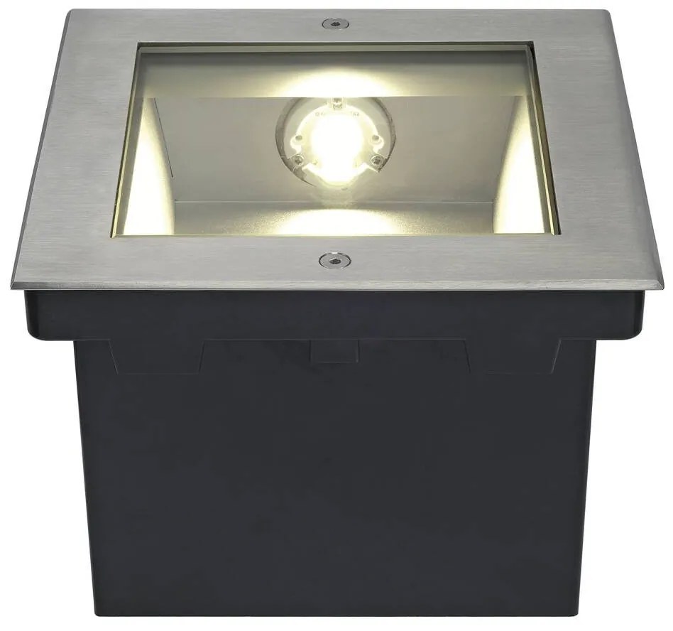 LA 229383 Venkovní svítidlo DASAR LED čtvercová ocel 230V/750mA LED 28W 45° IP67 3000K - BIG WHITE (SLV)
