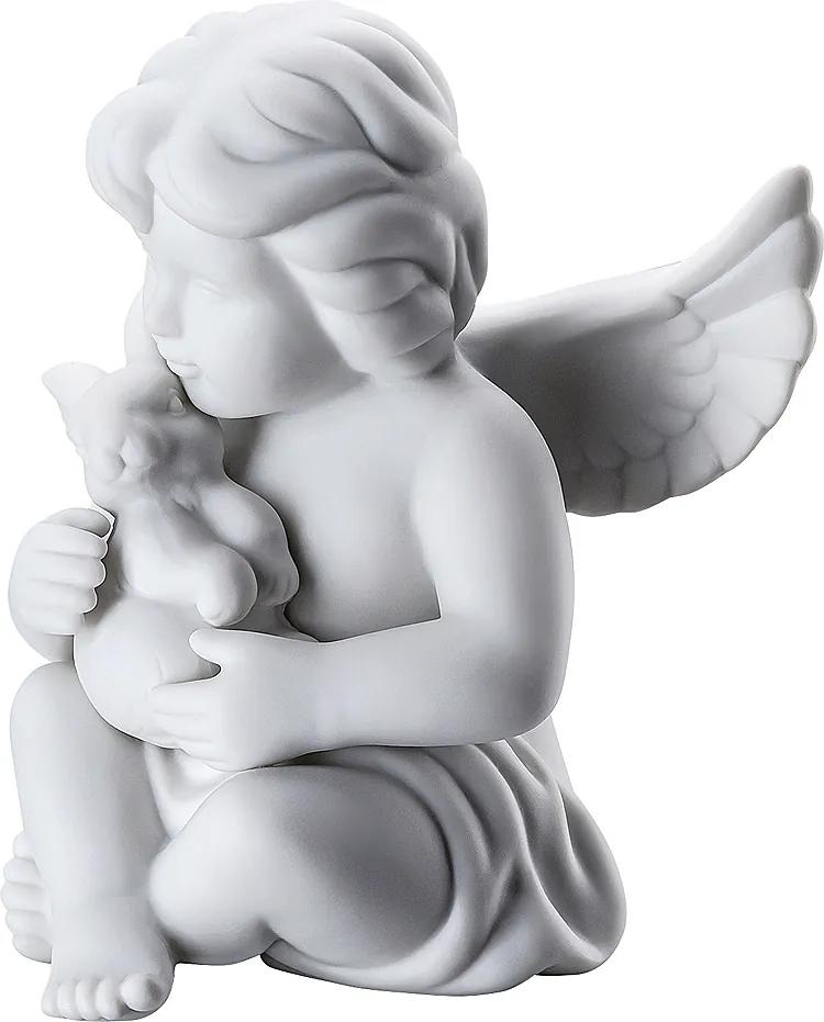 Figurka Classic anděl s králíčkem malá