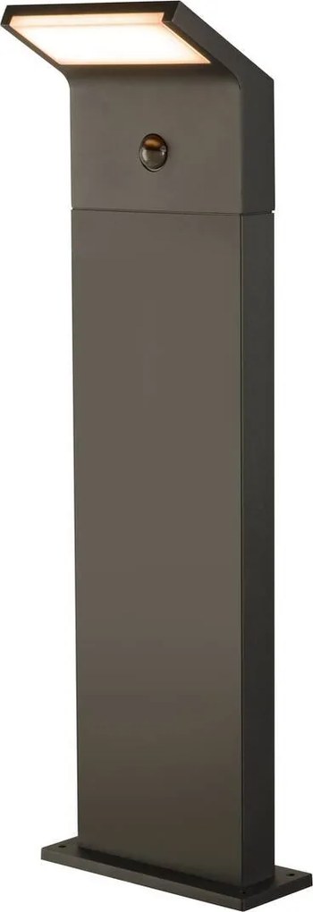 LA 1008727 ORDI II POLE 70, SENSOR, volně stojící svítidlo, úhlové, 2200/3000 K, IP65, černé - BIG WHITE (SLV)