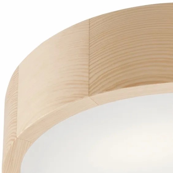 Stropní svítidlo NATURAL 2xE27/60W/230V pr. 37,5 cm borovice