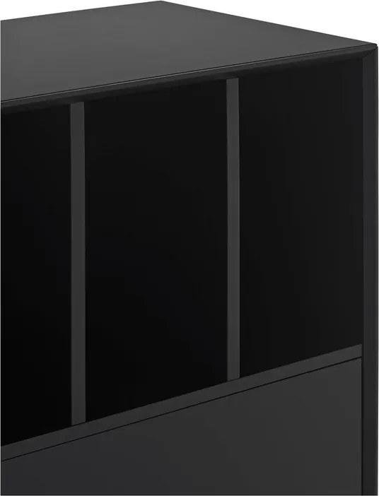 Černá komoda 166x98x45 cm Platt – Teulat