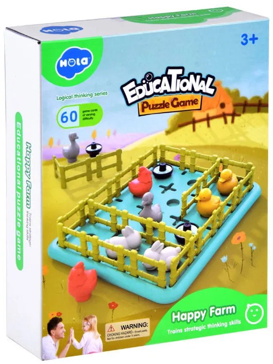 Logická a vzdělávací hra Happy Farm Gr0597