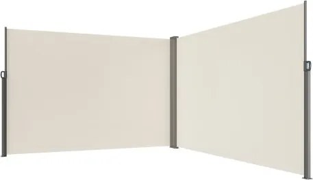 Stahovací boční markýza, 200,7 × 599,4 cm Venkovní ochranná – KSSCP200X600HPSZPV0