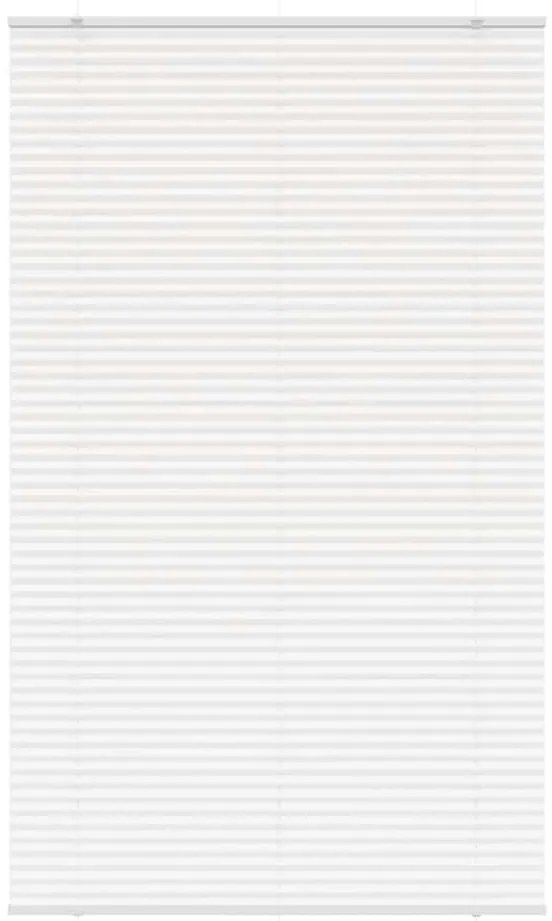 Plisovaná roleta bílá 120x200cm Šířka látky 119,4cm Polyester