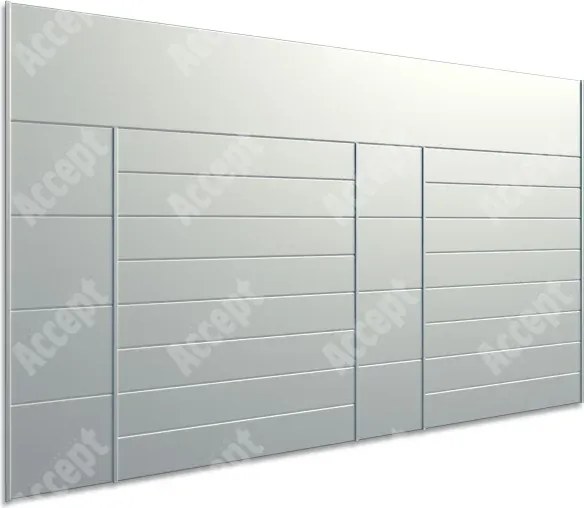 ACCEPT Hlavní orientační tabule ACS 015 (1018 x 656 mm) - stříbrná tabule