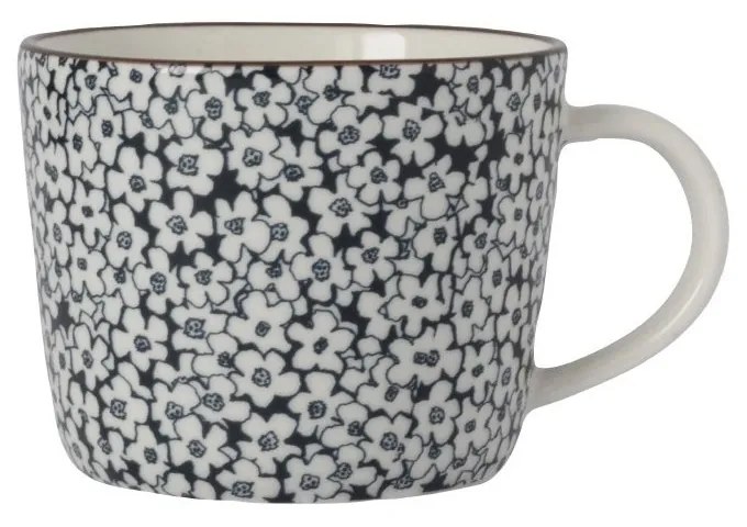 Porcelánový hrnek Dutch Floral Petit fleur navy 300ml, Dutch Floral NL