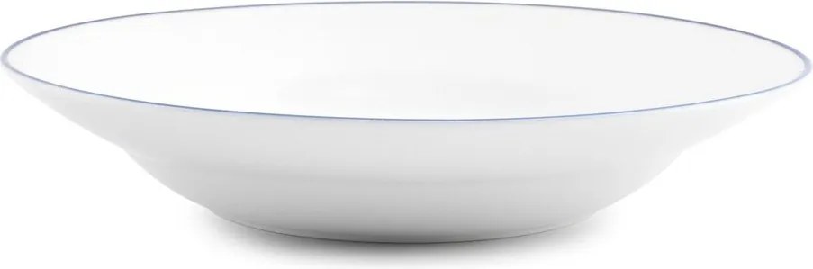 Bílý hluboký porcelánový talíř ø 23 cm Basic White – BonBistro