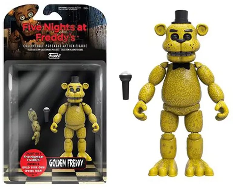 FNAF Five Nights At Freddys figurky Varianty: Golden Freddy