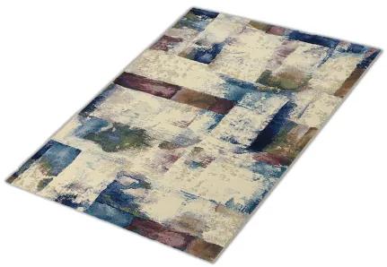 Koberce Breno Kusový koberec ARGENTUM 63354/9191, Modrá, Vícebarevné, 160 x 230 cm