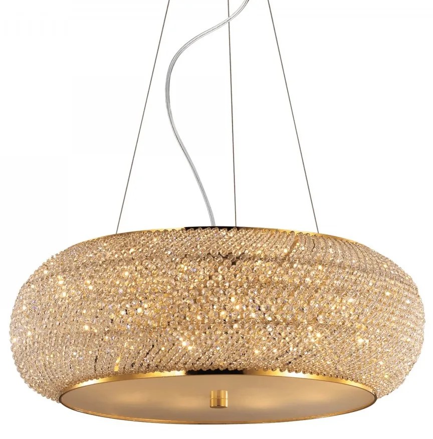 Ideal Lux 082257 lustr Pasha Oro 10x40W|E14