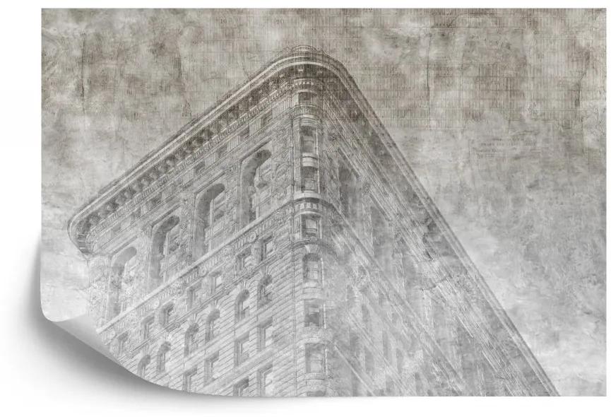 Fototapeta New York City Grunge Ii Mono Strukturální vinyl 315x210