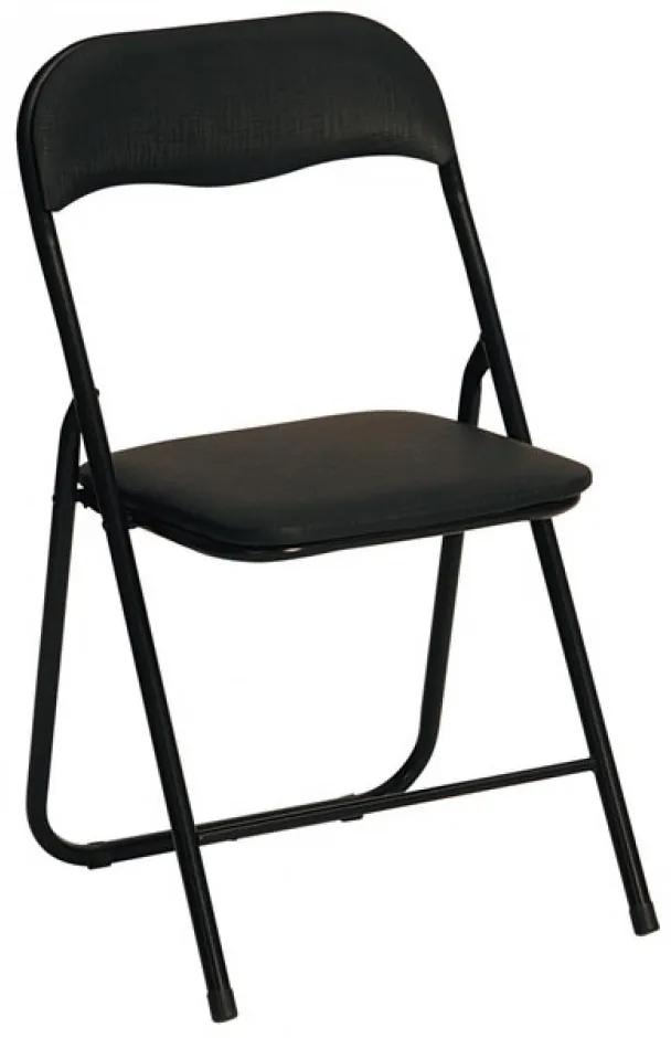 Skládací židle K5 černá