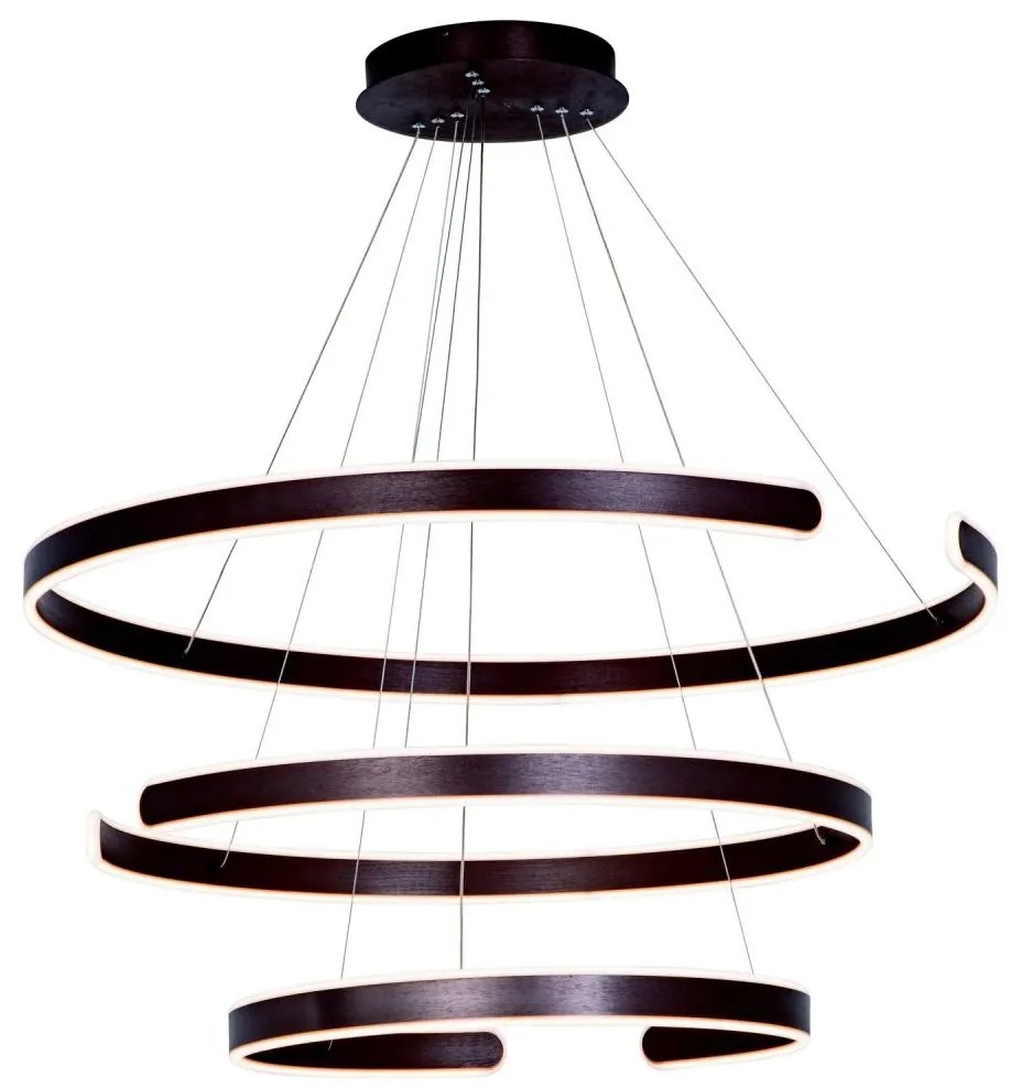 Zambelis | Zambelis 2015 - LED Stmívatelný lustr na lanku LED/120W/230V hnědá | UN0745