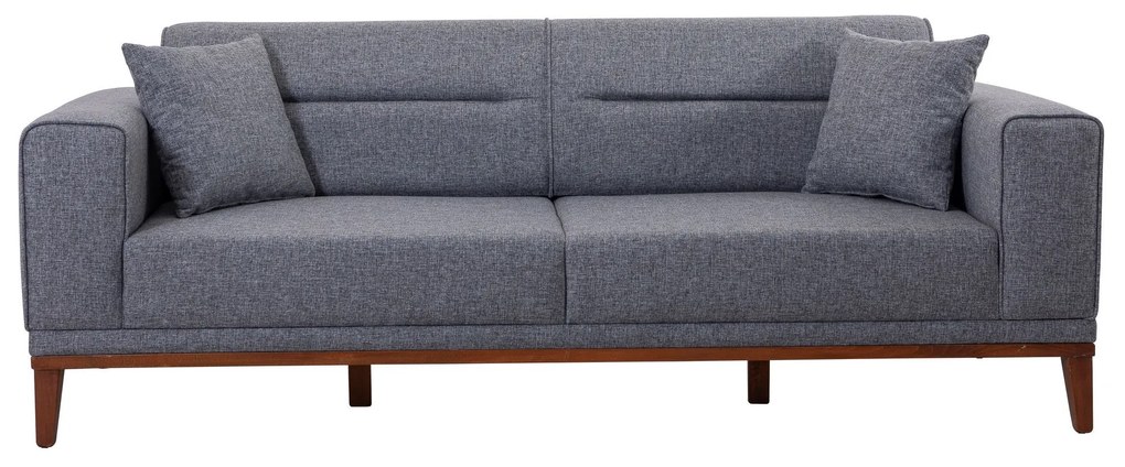 Atelier del Sofa 3-místná pohovka Liones 3 - Dark Grey, Tmavá Šedá