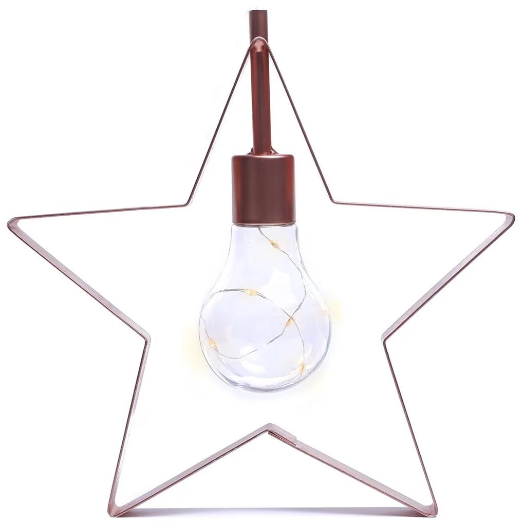 DecoKing LED světelná dekorace PRINCE, hvězda - 5LED
