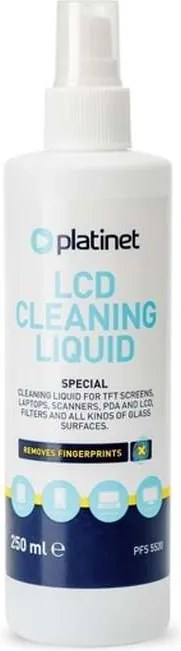 Čisticí roztok na LCD obrazovky Platinet 250 ml, bílá